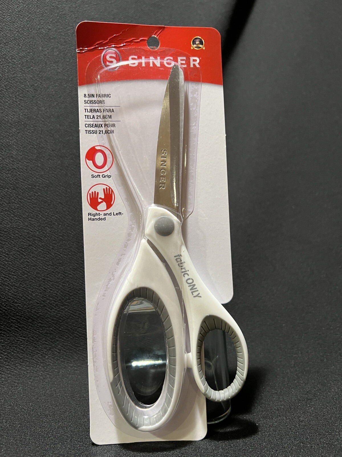 SINGER 07170 8.5" Sewing Scissors With Comfort Grip for sale online | eBay