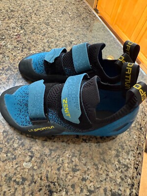 La Sportiva Zenit Unisex Climbing Water Blue Black Shoes Size 38 (US 6 ...
