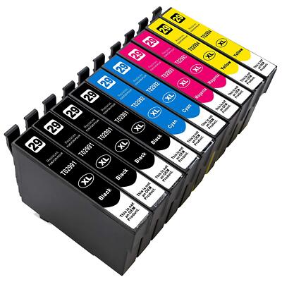10 Ink Cartridges For Epson XP-255 XP-235 XP-257 XP-352 XP-355 XP-452 ...