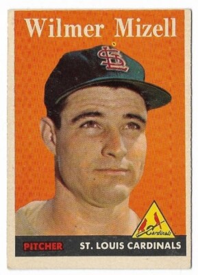 WILMER MIZELL 1958 Topps #385 St. Louis Cardinals SALE GOES TO GOOD ...
