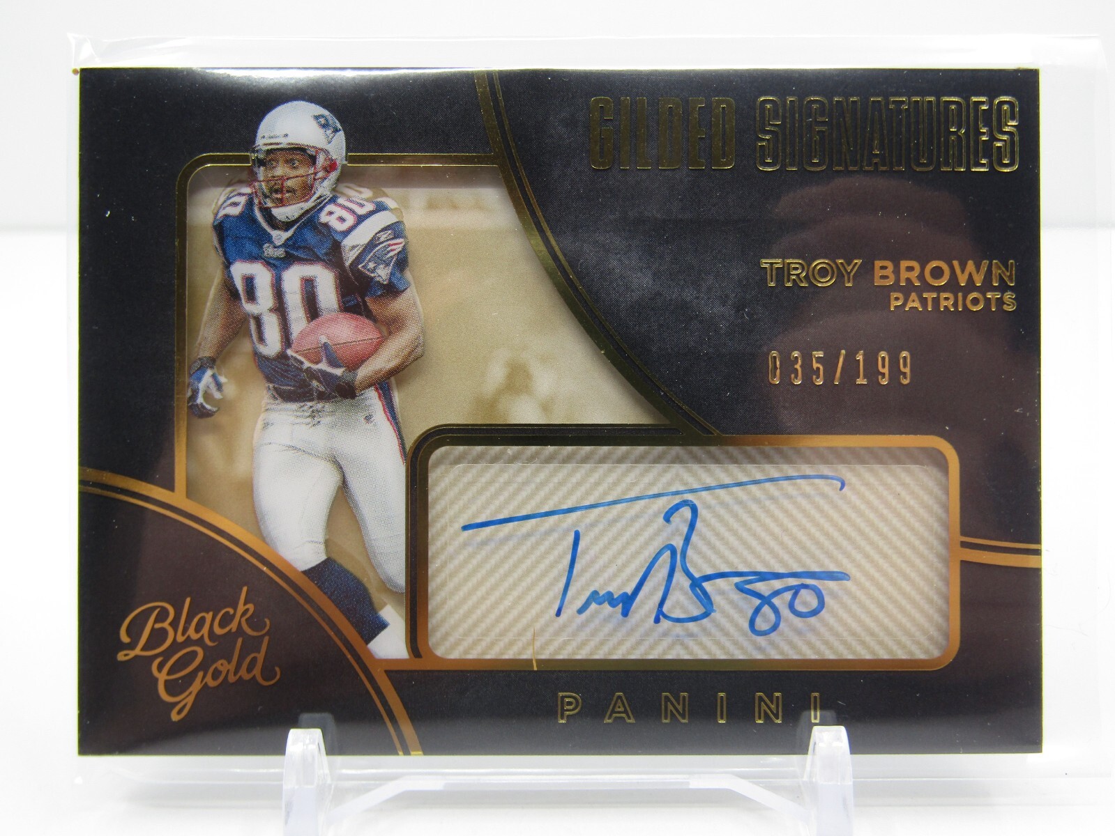 Troy Brown Autograph