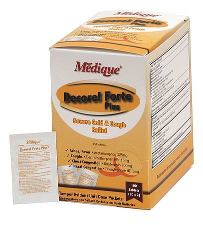 Medique 42533 Decorel Forte Non Drowsy 100 Tablets in USA for sale ...