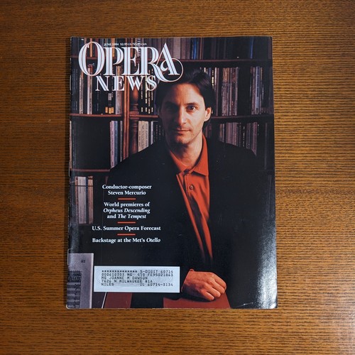 Opera News Magazine | June 1994 | eBay