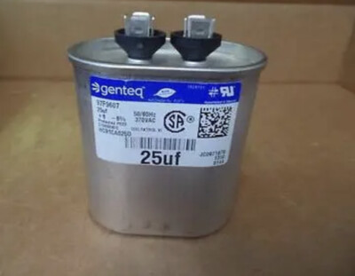 GENTEQ 97F9607 25uf +6 -6% 50/60 Hz 370VAC CAPACITOR NEW BULK | eBay