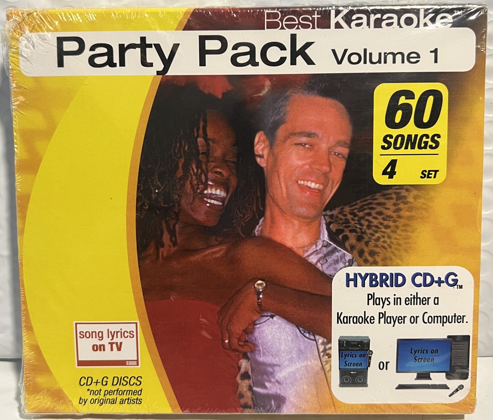 Best Karaoke Party Pack Vol. 1 (Hybrid CD+G, 827249360012) 60 Songs 4 ...