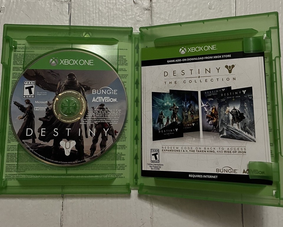 Destiny: The Collection (Microsoft Xbox One, 2016) 47875879713 | eBay