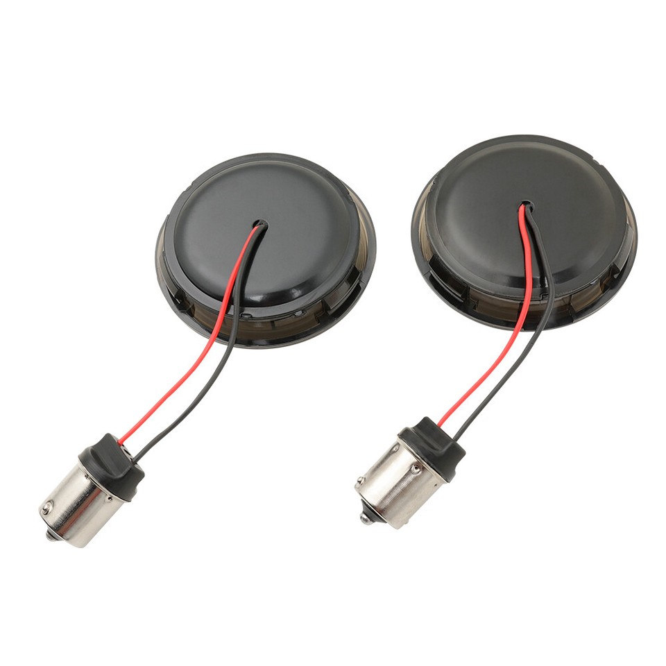 1156 LED Rear Brake Running Blinker Lights Red For Harley Touring Dyna ...