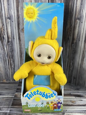 Vintage 1998 Playskool Teletubbies Laa-Laa Yellow Plush 13" - New in Package | eBay