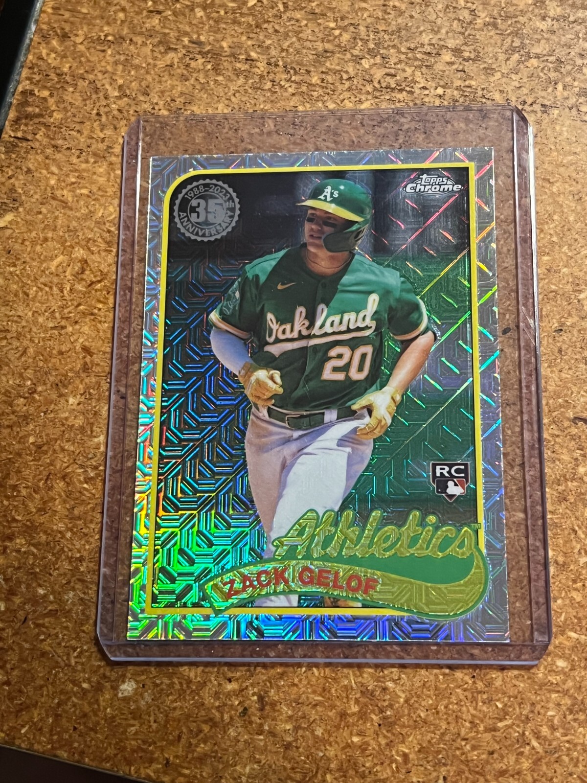 2024 Topps 35th Anniversary Silver Mojo # T89C-1 Zack Gelof RC | eBay