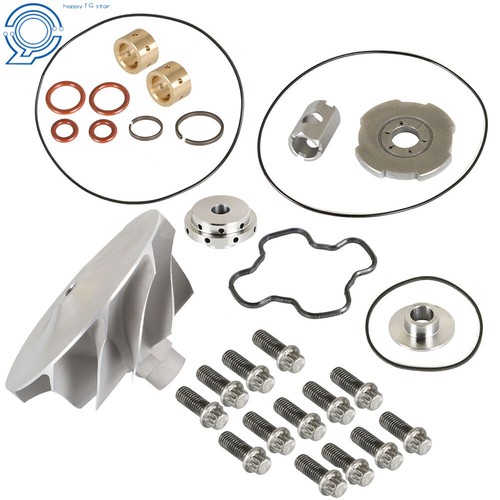 For 94-03 Powerstroke 7.3L Turbo Banks Wicked Wheel &Upgraded Rebuild ...