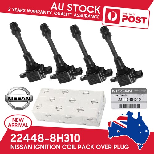Ignition Coils For Nissan X-trail T30 T31 2002-2013 2.5L QR25DE SUV ...