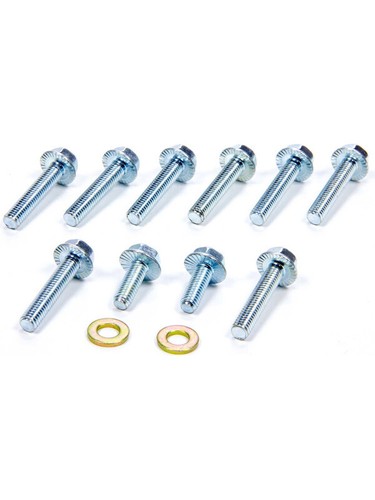 Edelbrock Intake Manifold Bolt Kit Hex Head Steel Cadmium Mopar Gen III ...