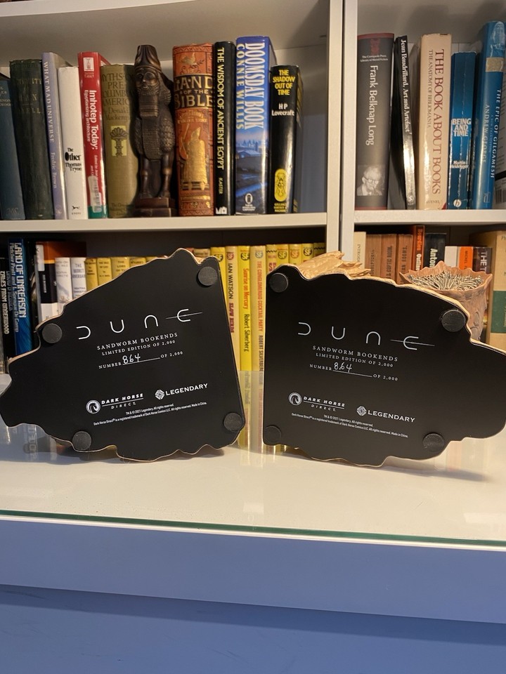 Dune Sandworm Book Ends Bookends Dark Horse Limited Numbered Edition ...