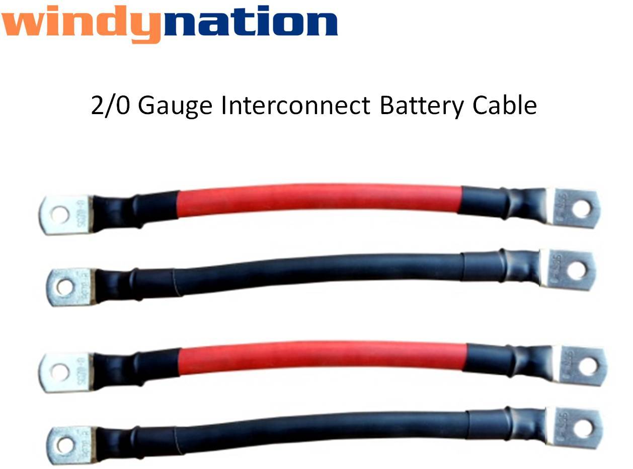 AGM Deep Cycle Battery Bank 12V 24V 48V Off Grid Solar Wind 100AH to ...