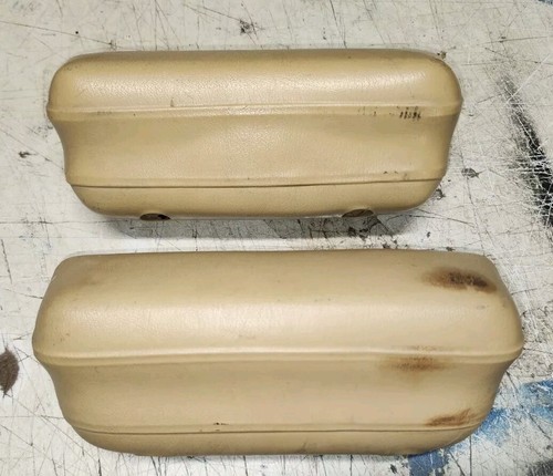 Set 1970-1977 Ford Torino Fairlane Maverick Short Rear Tan Arm Rests | eBay