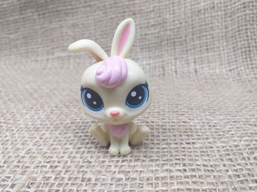 Littlest Pet Shop Authentic # 106 Vanilla Velvetears Cream Pink Rabbit ...