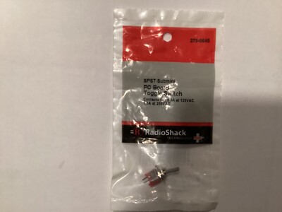 Radio Shack 275-0645 SPST SUNMINI PC BOARD TOGGLE Switch 3A at 125VAC ...
