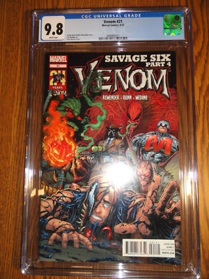 Venom #21 Tony Moore Un Housse Cgc 9.8 NM/M Cullen Bunn Remender 1st ...