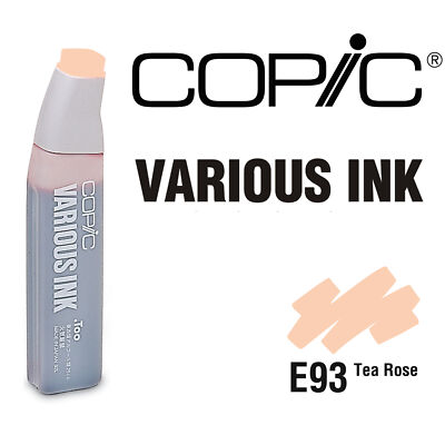 Encre Various Ink pour marqueur Copic E93 Tea Rose - Copic | eBay