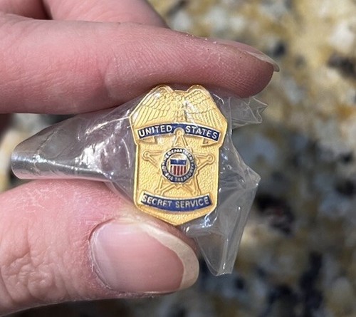 United States Secret Service Pin Barrack Obama Era Eagle Star Shield ...