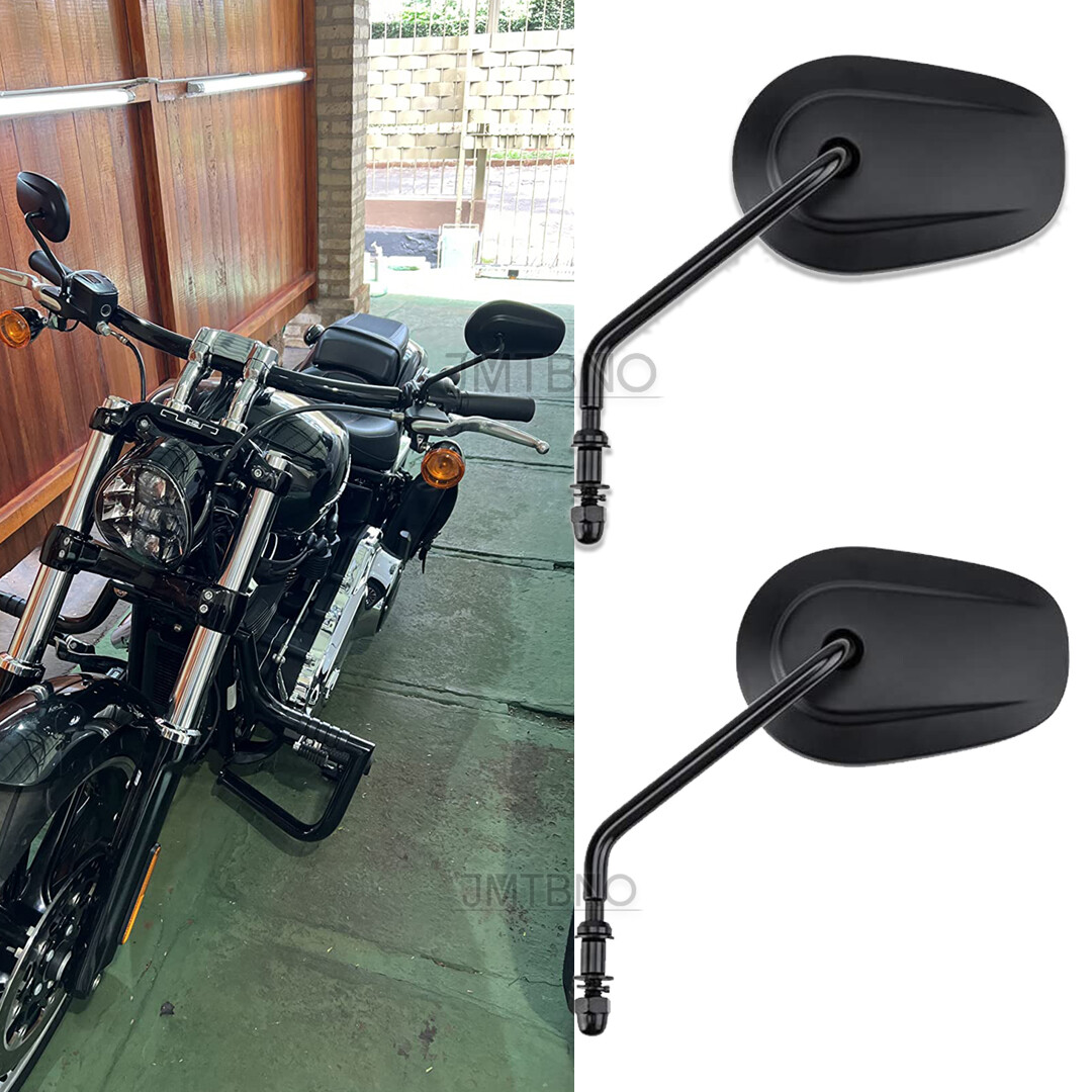 Harley Davidson Mirrors Motorcycle Mirror Under Handlebars Round ø8