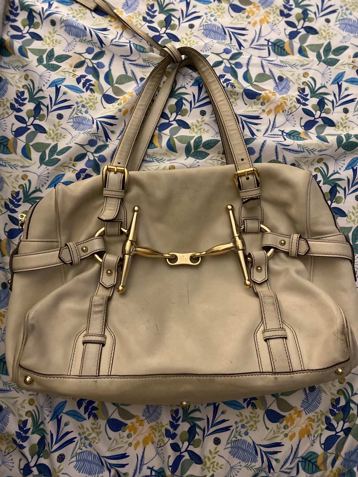 GUCCI 85th ANNIVERSARY Snaffle Horsebit Boston Tote S… - Gem