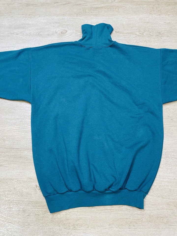 NEW Vtg NOS Snowmobile Sweatshirt Niagara Sno Knights Puffy Paint Art ...