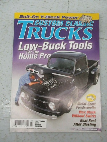PETERSEN'S CUSTOM CLASSIC TRUCK MAGAZINE SEPTEMBER 2009 STOVEBOLT BLACK ...