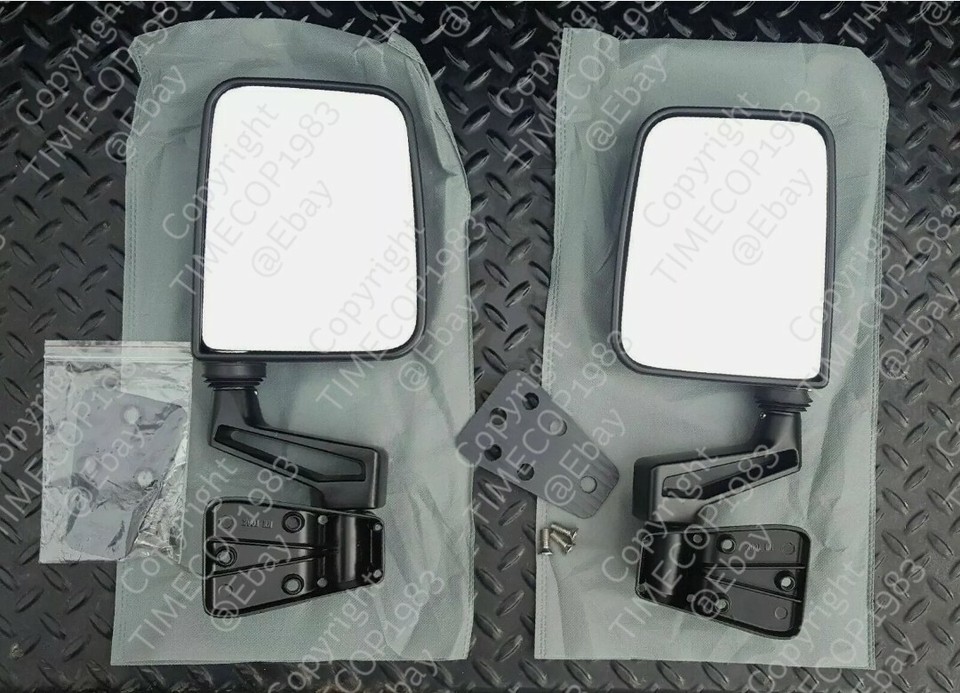 HUMVEE / HUMMER H1 Mirrors Set left and right side AM General M998 NEW ...