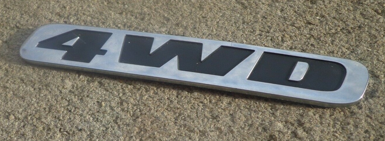 Honda 4WD emblem badge decal logo symbol Ridgeline OEM Factory Genuine ...