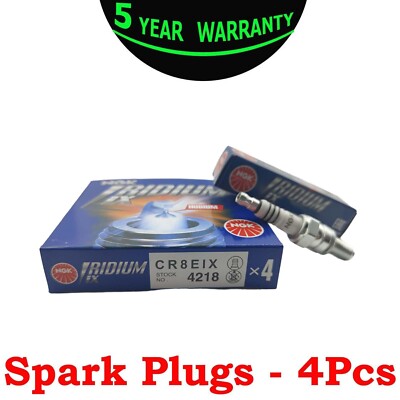 4 PC For ngk 4218 Iridium Spark Plug CR8EIX | eBay