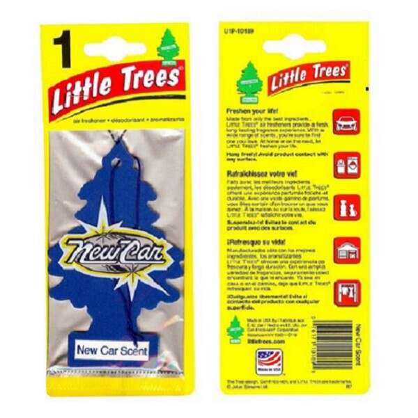 Little Trees -New Car Scent- Tree Air Freshener Home/Car Scent,12-24-48 ...