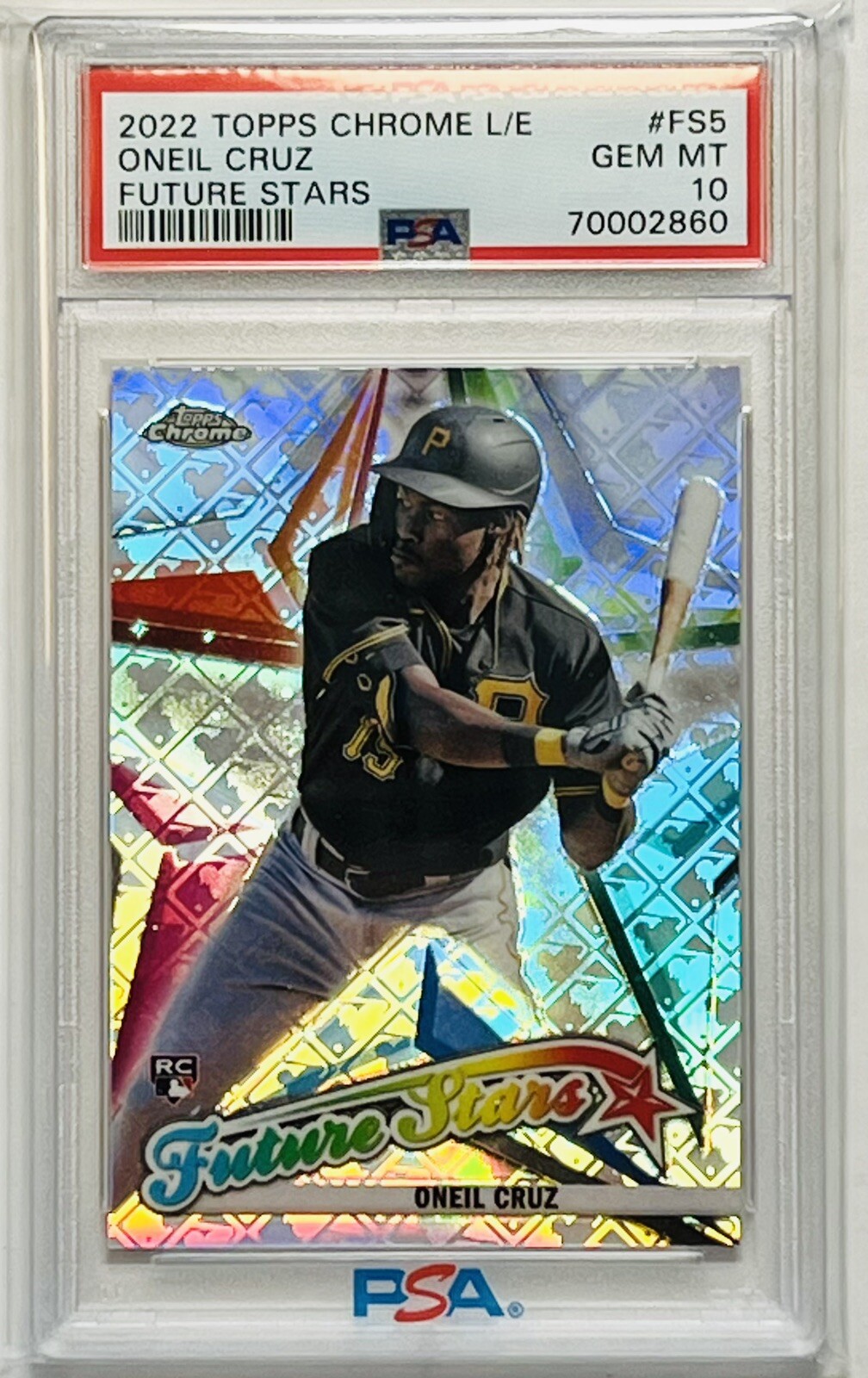 2022 Topps Chrome Oneil Cruz Future Stars Logofractor Rookie RC #FS-5 ...
