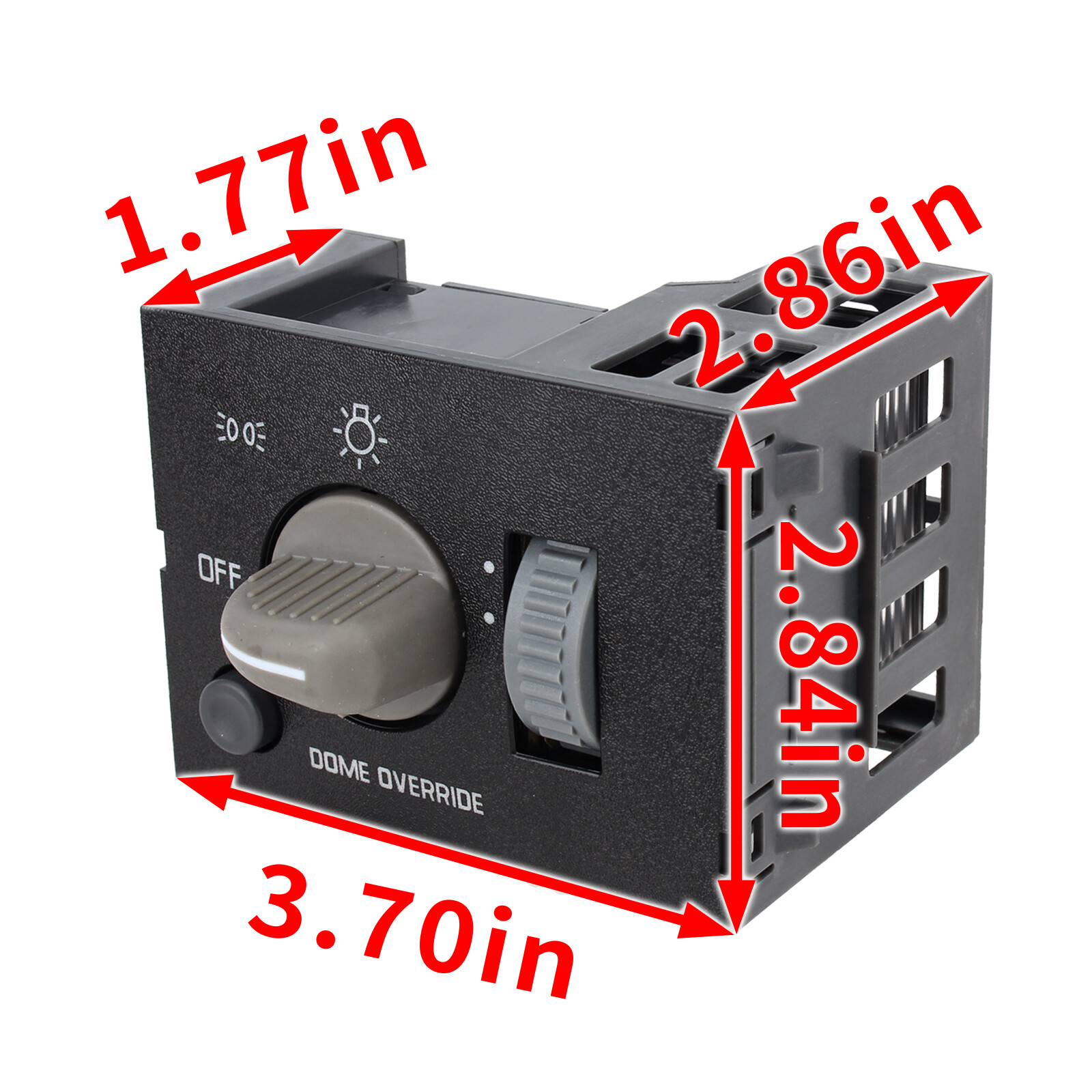 For 95-99 Chevy GMC Truck Headlight Parking Light Switch Dash Mounted ...