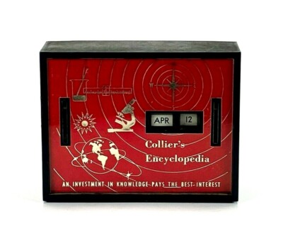 VTG Collier Encyclopedia Bank An Investment In Knowledge Pays | eBay