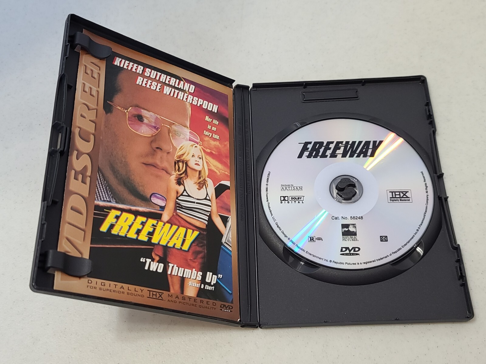 Freeway Widescreen Kiefer Sutherland & Reese Witherspoon DVD Digitally ...