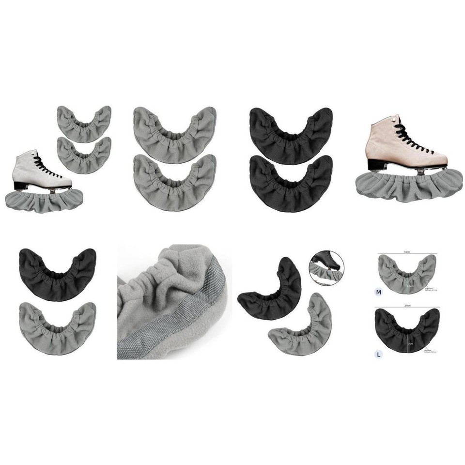 Ice Sports Gear Skate Blade Covers Elastic Construction Protects ...