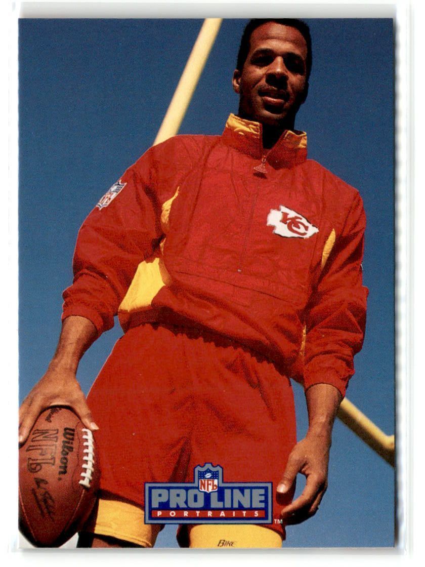 1991 Pro Line Portraits FOOTBALL #156 Stephone Paige Kansas City Chiefs ...