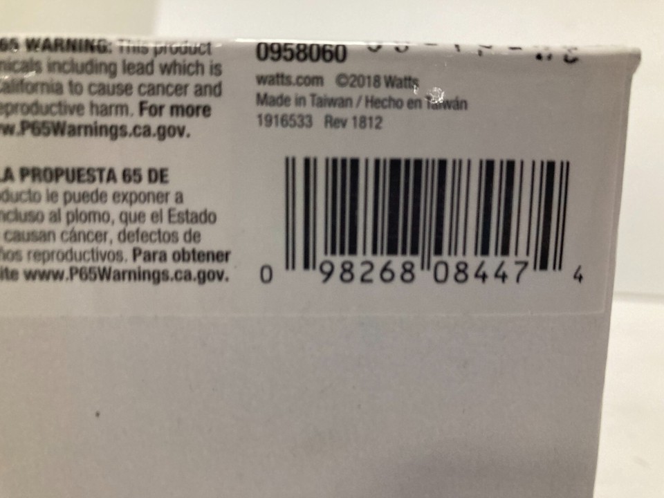 Watts Washing Machine Shutoff Valve, 1/2 Inch, Bronze 175C | eBay