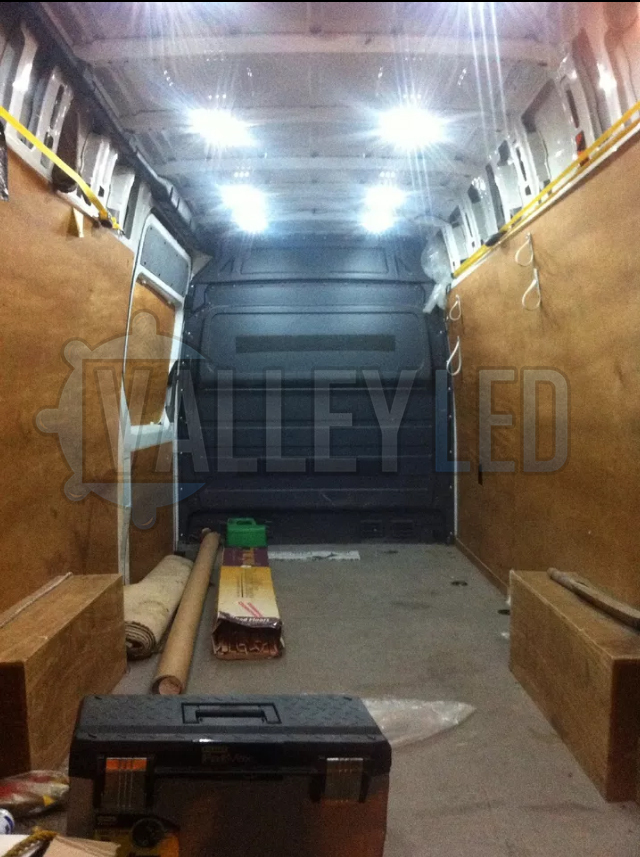 Bright Interior LED Van Load Bay Light Kit 12v - Commercial Vehicle ...