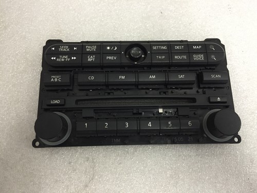 05 06 Nissan Altima Center Dash Radio OEM Unit | eBay