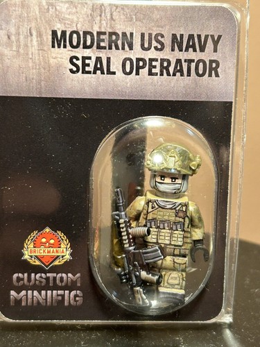 Brickmania Modern US Navy SEAL Operator NEW | eBay