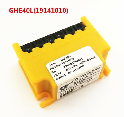 GHE40L(19141010)NORD Motor Brake Rectifier Block Rectifier Power Supply ...