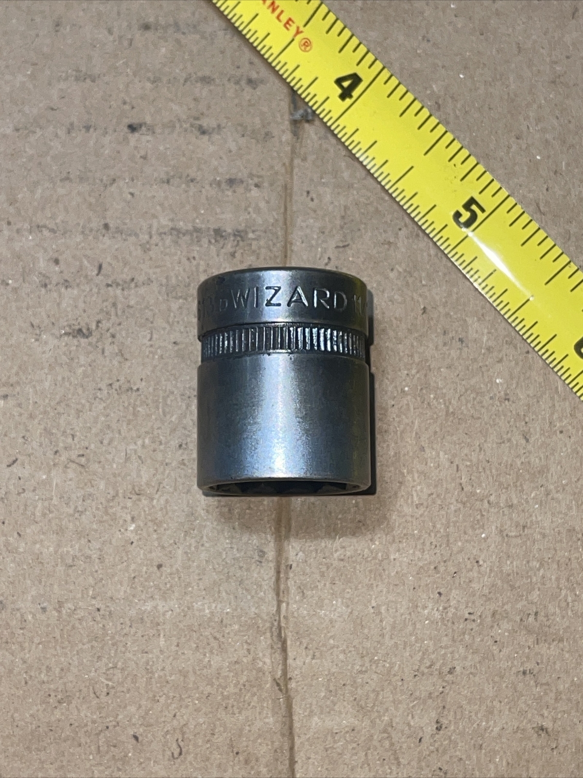 Vintage Wizard USA H2613 11/16 In SAE 3/8" Drive 12 Point Socket | eBay