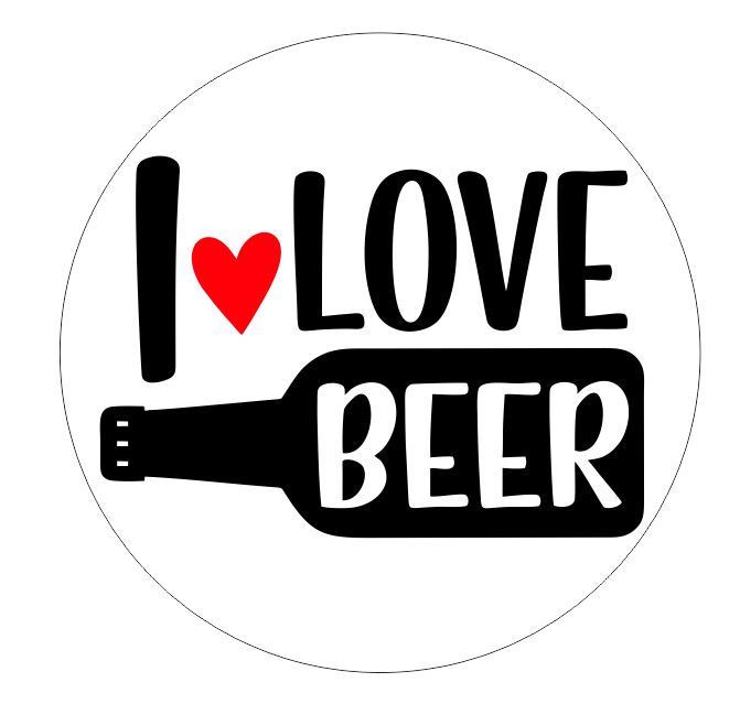 I Love Beer Sticker Decal R6248 Funny Sticker | eBay