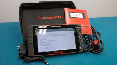 SNAP-ON APOLLO D9 DIAGNOSTIC SCAN TOOL 24.2 EESC335 LIKE NEW! | eBay