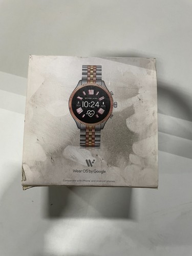 Michael Kors Smartwatch Silver/Rose gold Gen 5 Lexington Smartwatch ...