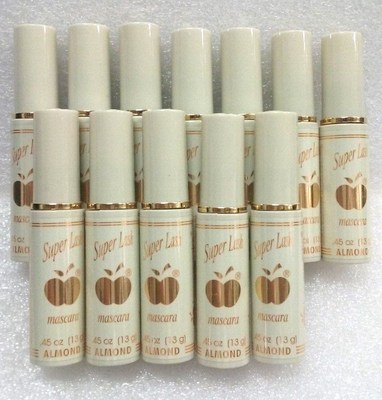 12 LOT SUPER LASH MASCARA BY APPLE COSMETICS ALMOND 0.45oz each | eBay