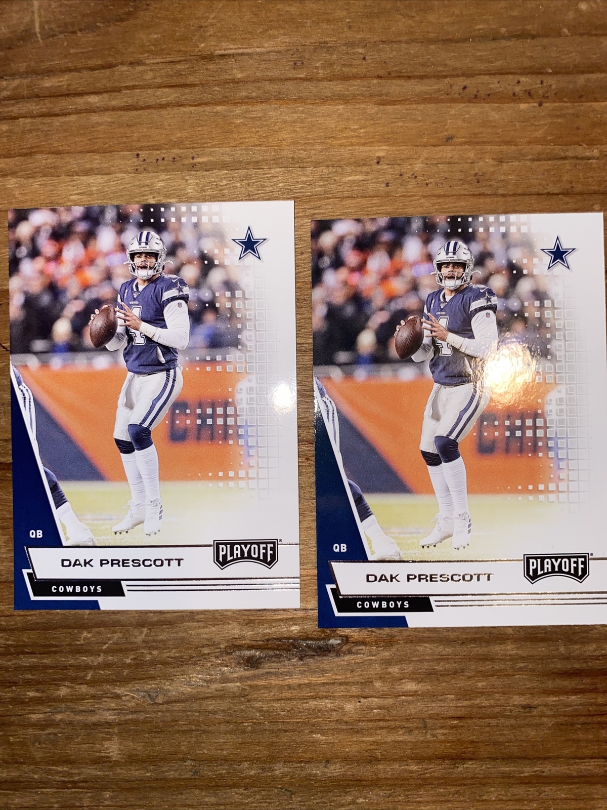 2020 Playoff Dak Prescott Cards X 2 Dallas Cowboys | eBay