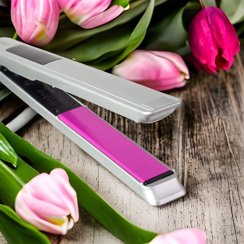 Calista StyleVibe Hair Straightener Vibrating Flat Iron Hair Styling ...